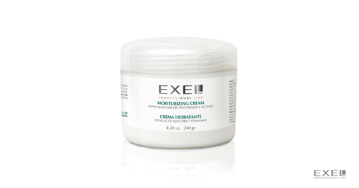 CREMA HIDRATANTE con Aloe Vera y Vitamina E | EXEL