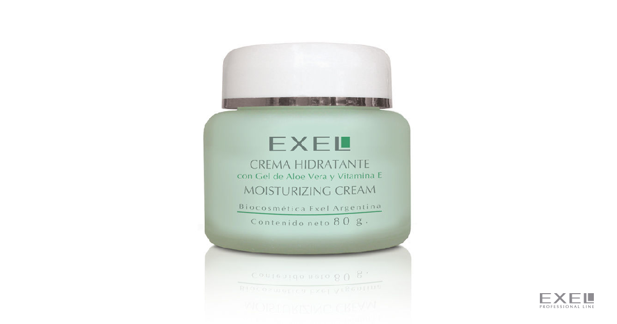 MOISTURIZING CREAM with Aloe Vera Gel and Vitamin E | EXEL